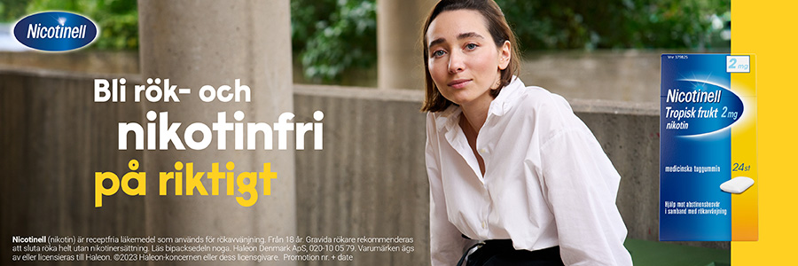 Bli rökfri på riktigt med hjälp av Nicotinell | Apoteket.se | Apoteket