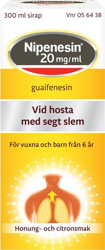 Köp Nipenesin, sirap 20 mg/ml, 300 ml | Apoteket.se