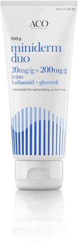 Köp Miniderm Duo, kräm 20 mg/g + 200 mg/g, 100 g | Apoteket.se