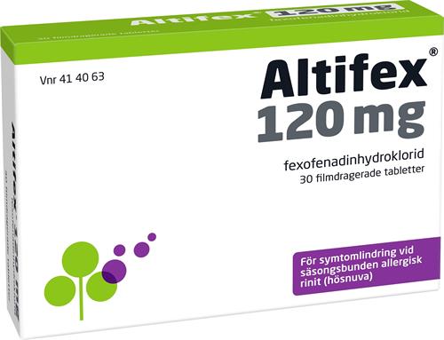 Köp Altifex, filmdragerad tablett 120 mg, 30 st | Apoteket.se