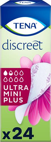 Köp TENA Discreet Ultra Mini Plus, 24 st | Apoteket.se