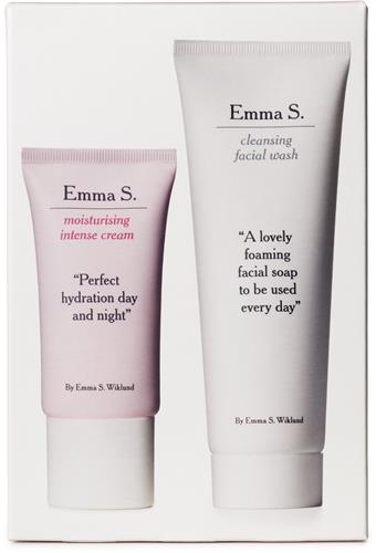 Köp Emma S. Facial Wash & Moisturising Intense Cream Presentask, 175 ml ...