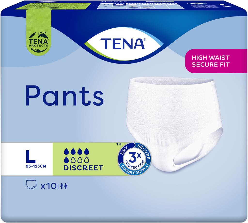 Köp TENA Pants Discreet L, 10 st | Apoteket.se