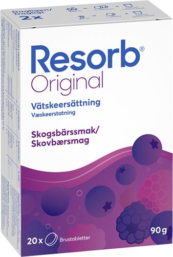Köp Resorb Original Skogsbär, 20 st | Apoteket.se