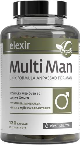 Köp Elexir Multi Man, 120 st | Apoteket.se