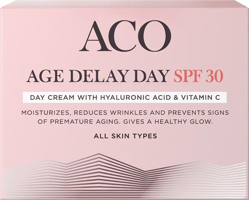 Köp ACO Face Age Delay Day Cream SPF 30, 50 ml | Apoteket.se