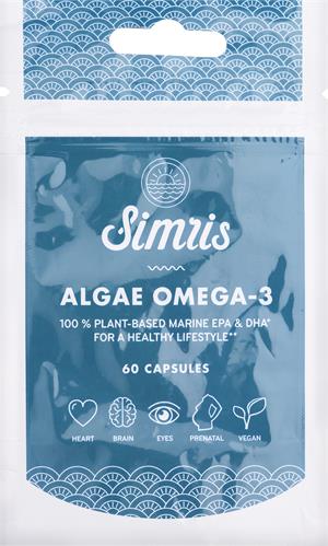 Köp Simris Algae Omega-3 refill, 60 st | Apoteket.se