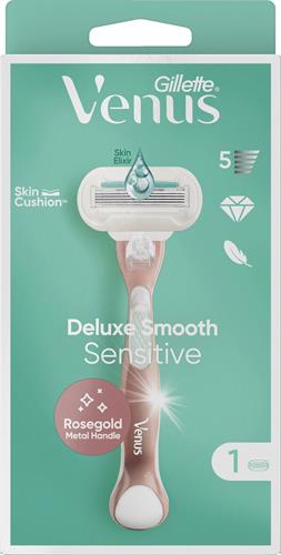Köp Venus Deluxe Smooth Sensitive Rakhyvel, 1 st | Apoteket.se
