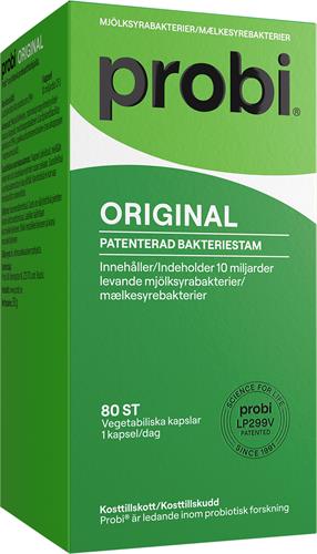 Köp Probi Mjölksyrabakterier Original, 80 st | Apoteket.se