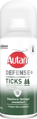 Köp Autan Defense Anti Ticks Spray, 100 ml | Apoteket.se