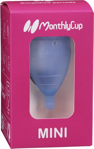 Köp MonthlyCup Menskopp Mini Blue Sapphire, 1 st | Apoteket.se