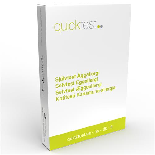 Köp Quicktest Äggallergitest, 1 st | Apoteket.se