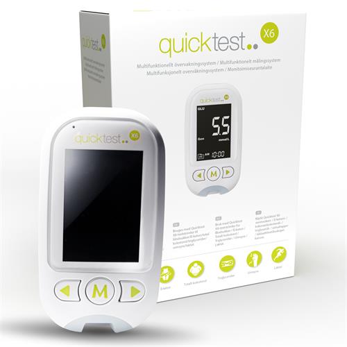 Köp Quicktest Multitest X6 enhet, 1 st | Apoteket.se