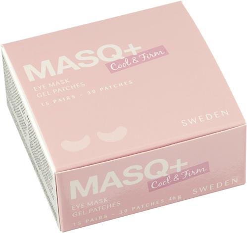 Köp MASQ+ Cool & Firm ögonmask, gel patches, 15 par | Apoteket.se